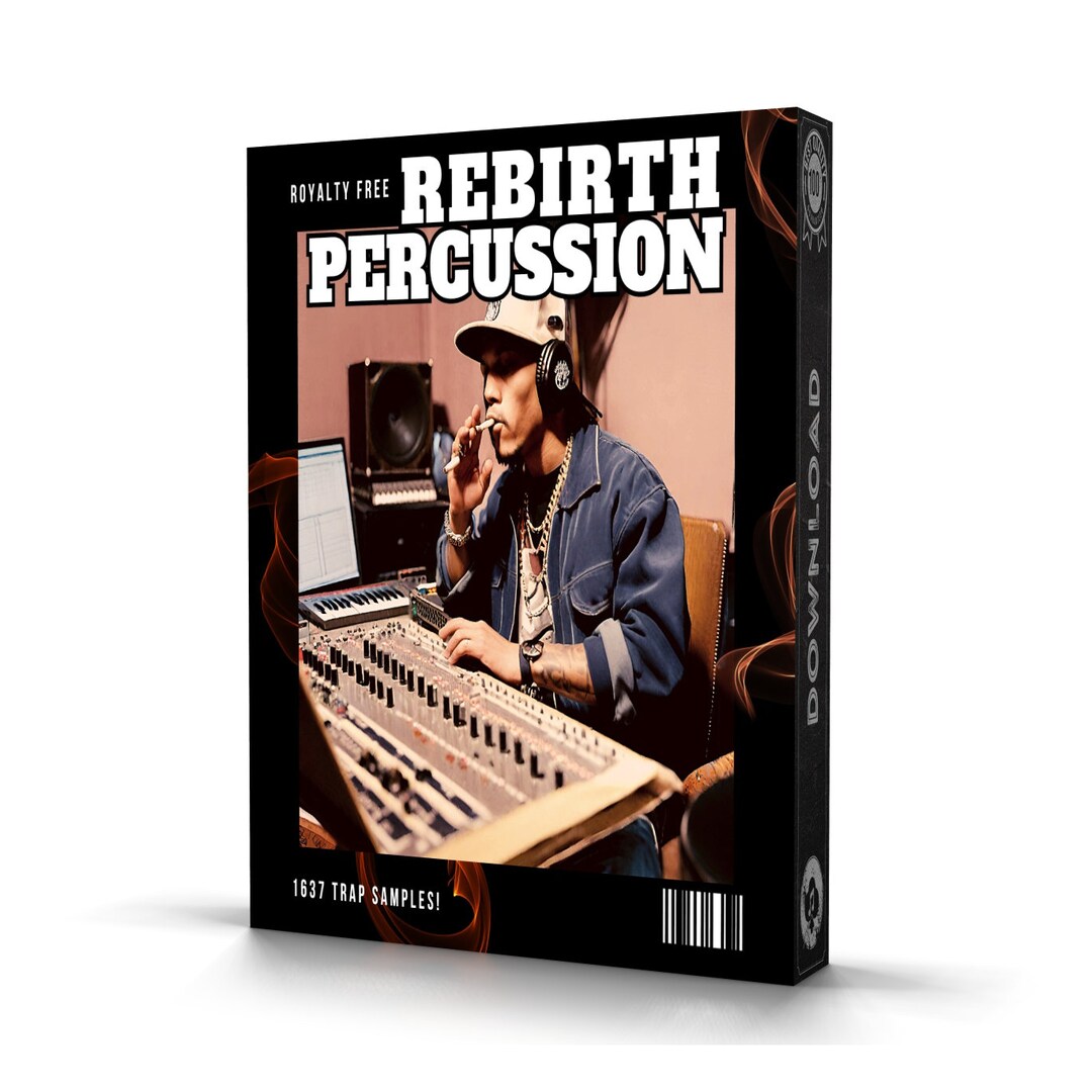 Percussion Loops Trap Rebirth Pack 1630 Samples WAV Format for Ableton ...