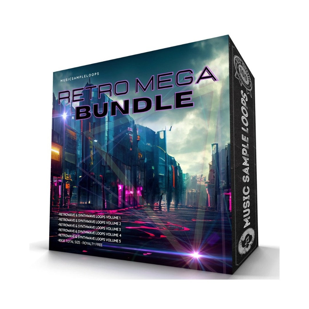 Retrowave Collection 5 Volumes 26000 Samples Instant Download for ...