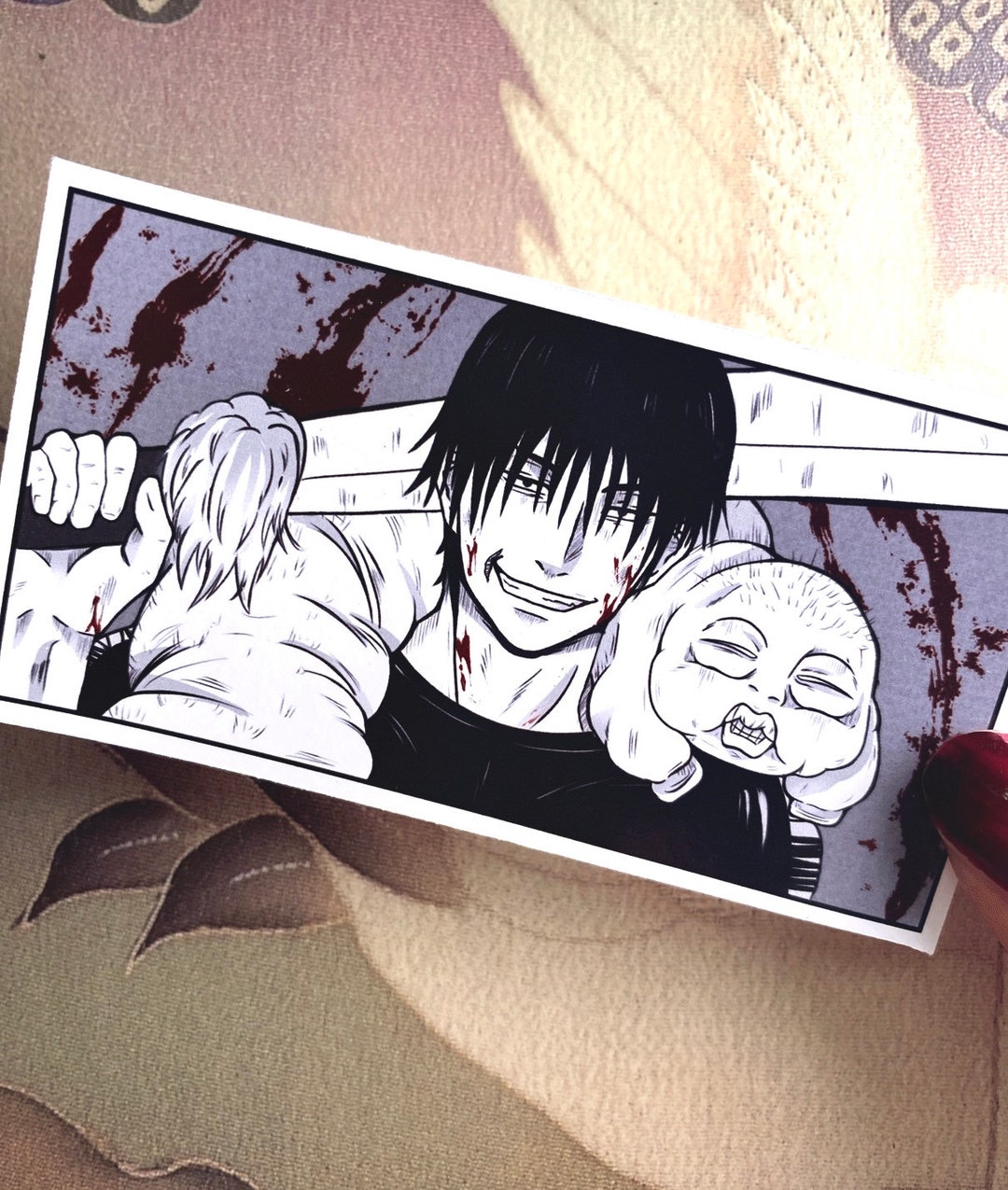 Jujutsu Kaisen Stickers Toji - Etsy