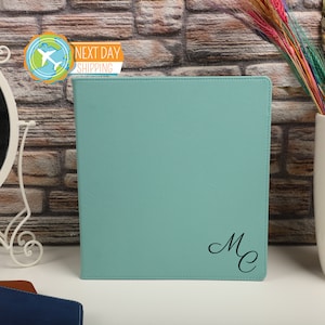 Personalized Binder, Customed Binder, Leather Binder, Graduation Gift ...