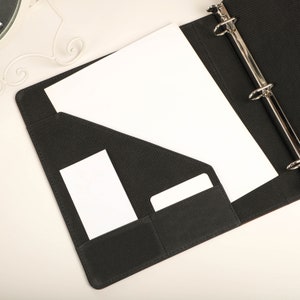 Personalized Binder, Customed Binder, Leather Binder, Graduation Gift ...