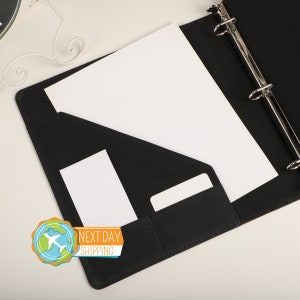 Personalized Binder, Customed Binder, Leather Binder, Graduation Gift ...