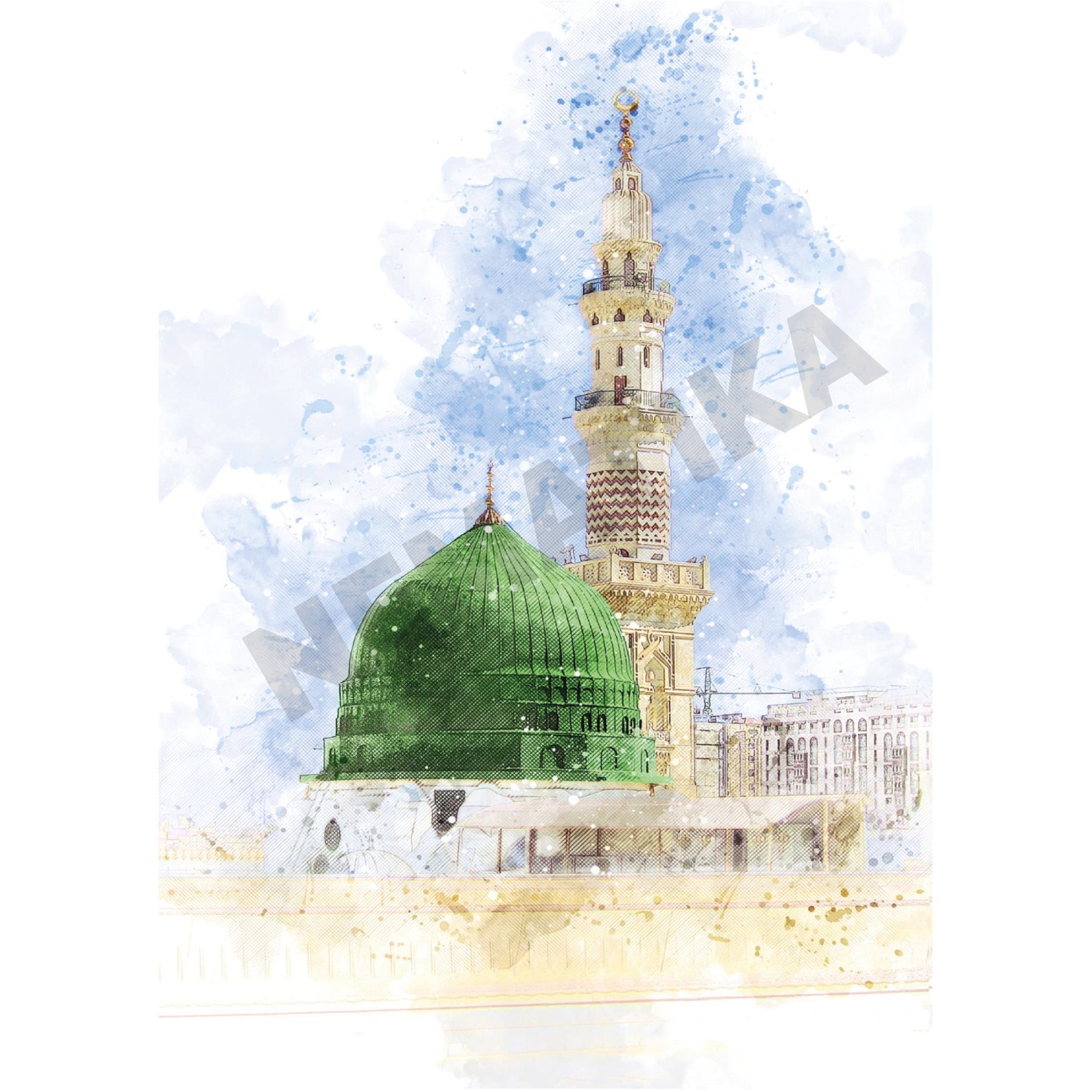 QUDS | MAKKAH | MADINAH | Set of 3 | Islamic Posters | Digital Download ...