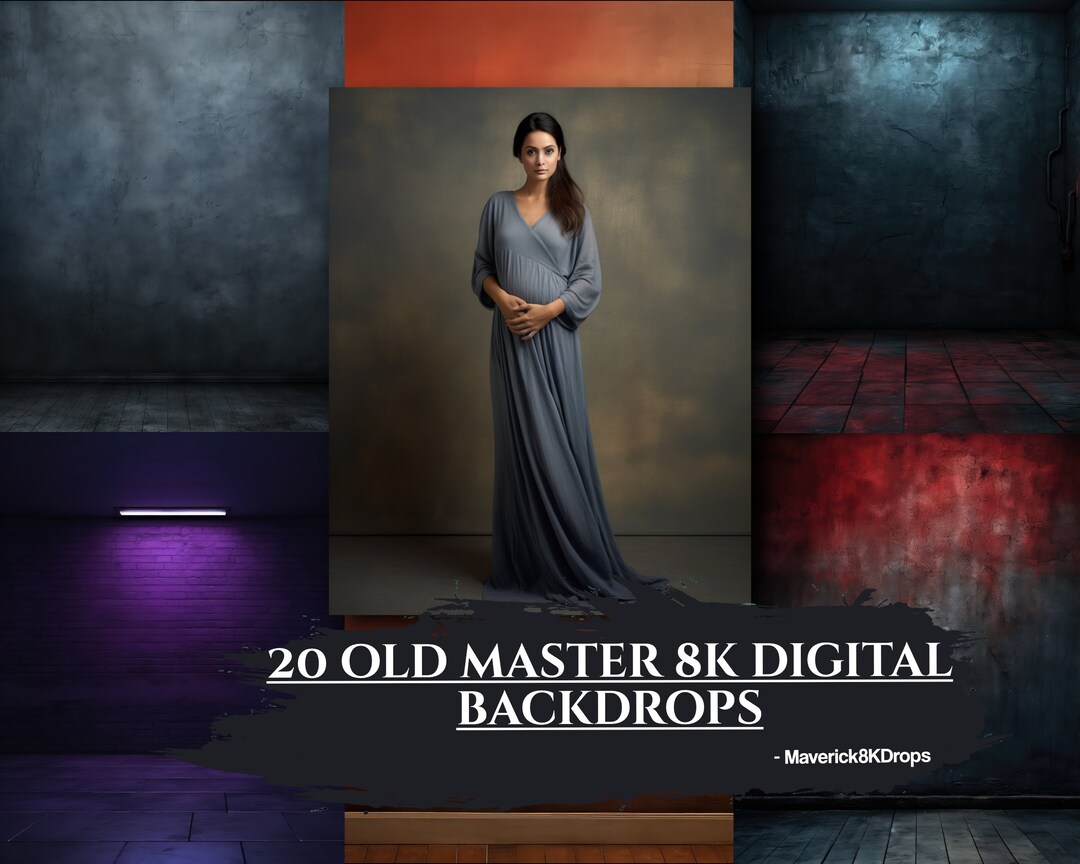 20 Old Master 8K Digital Backgrounds Portrait Studio - Etsy