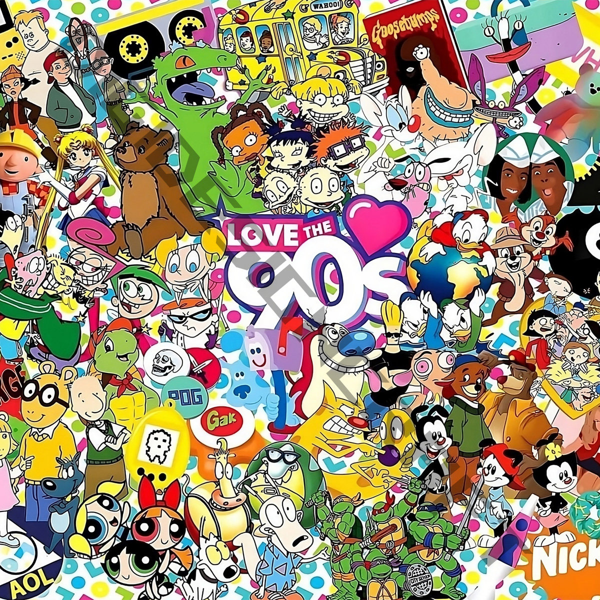 90's Baby Tumbler Design 90s Cartoons Sublimation Designs Downloads 20 ...