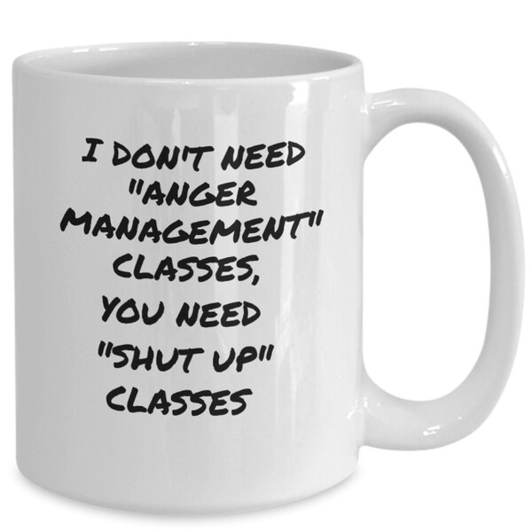 Anger Management Mug - Etsy