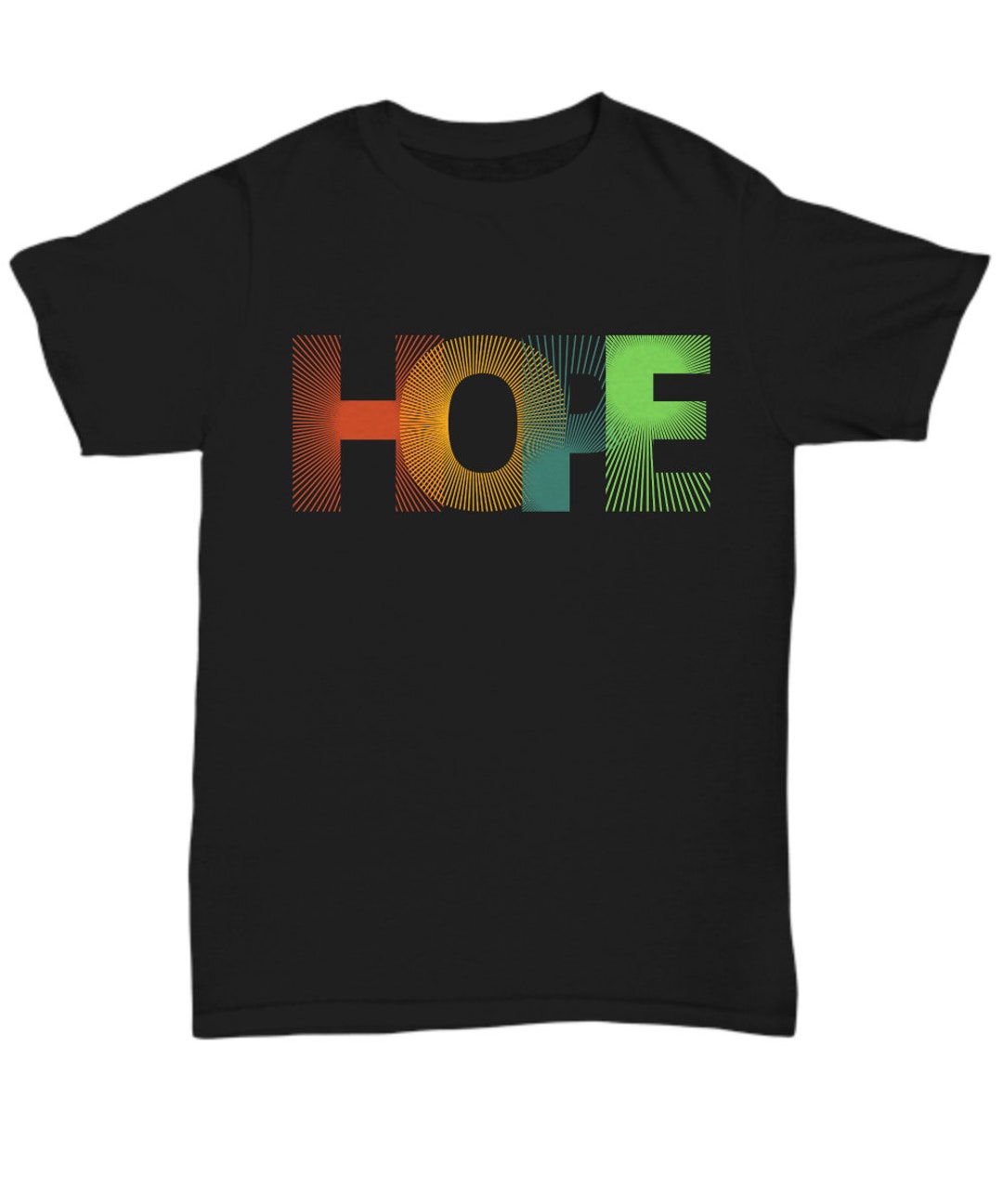 Hope Colorful, Hope, Black Unisex, Hope Shirt, Gift - Etsy