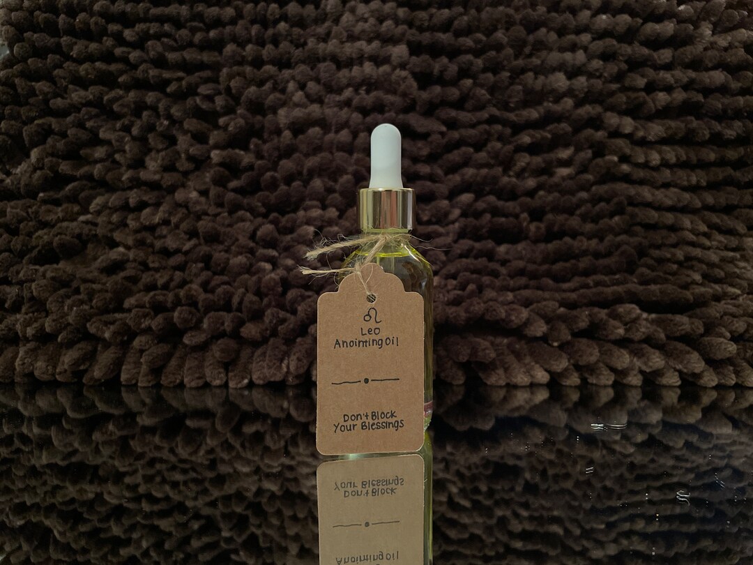 Leo Zodiac Sign Anointing Oil (2-ounce Dropper Bottle) - Etsy