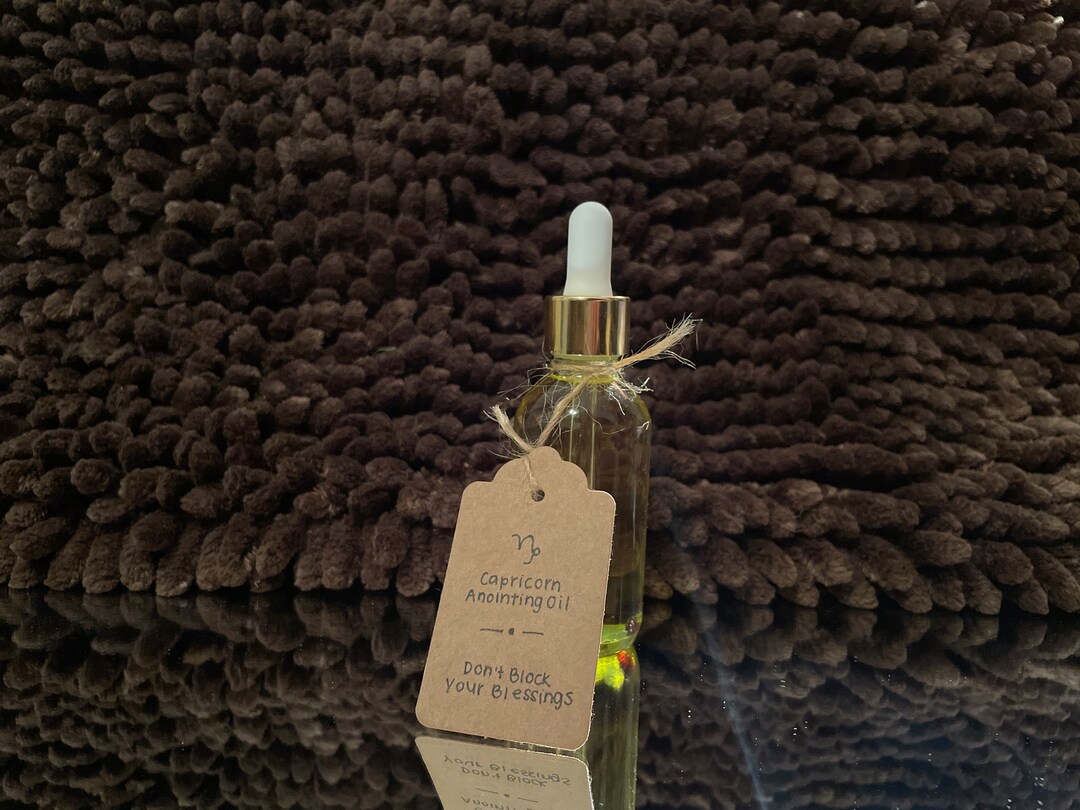 Capricorn Zodiac Sign Anointing Oil (2-ounce Dropper Bottle) - Etsy