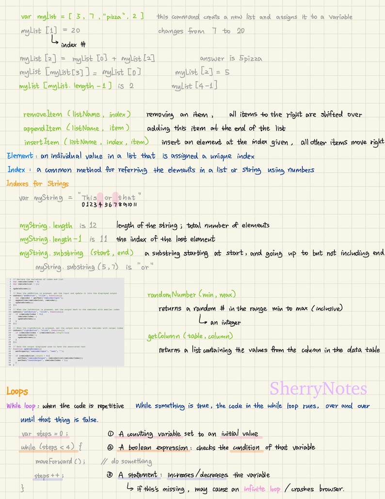 I Got 5! AP Computer Science Principles Notes From a Student Who Gets 5 ...