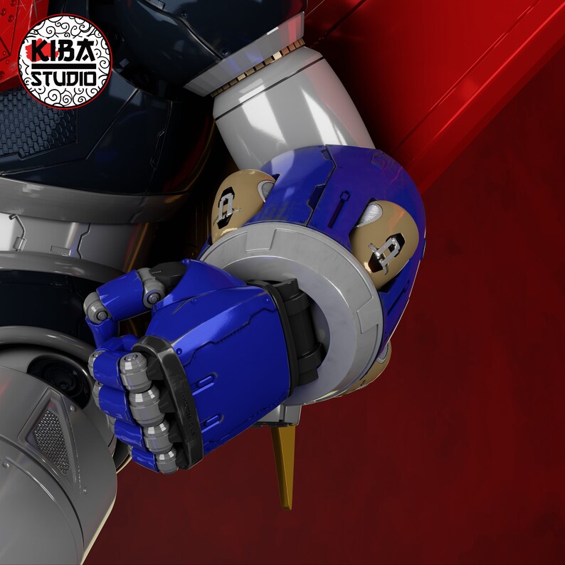 UNPAINTED Resin Figure / Fanart Big Robot/ 3D Printed Figure in High ...