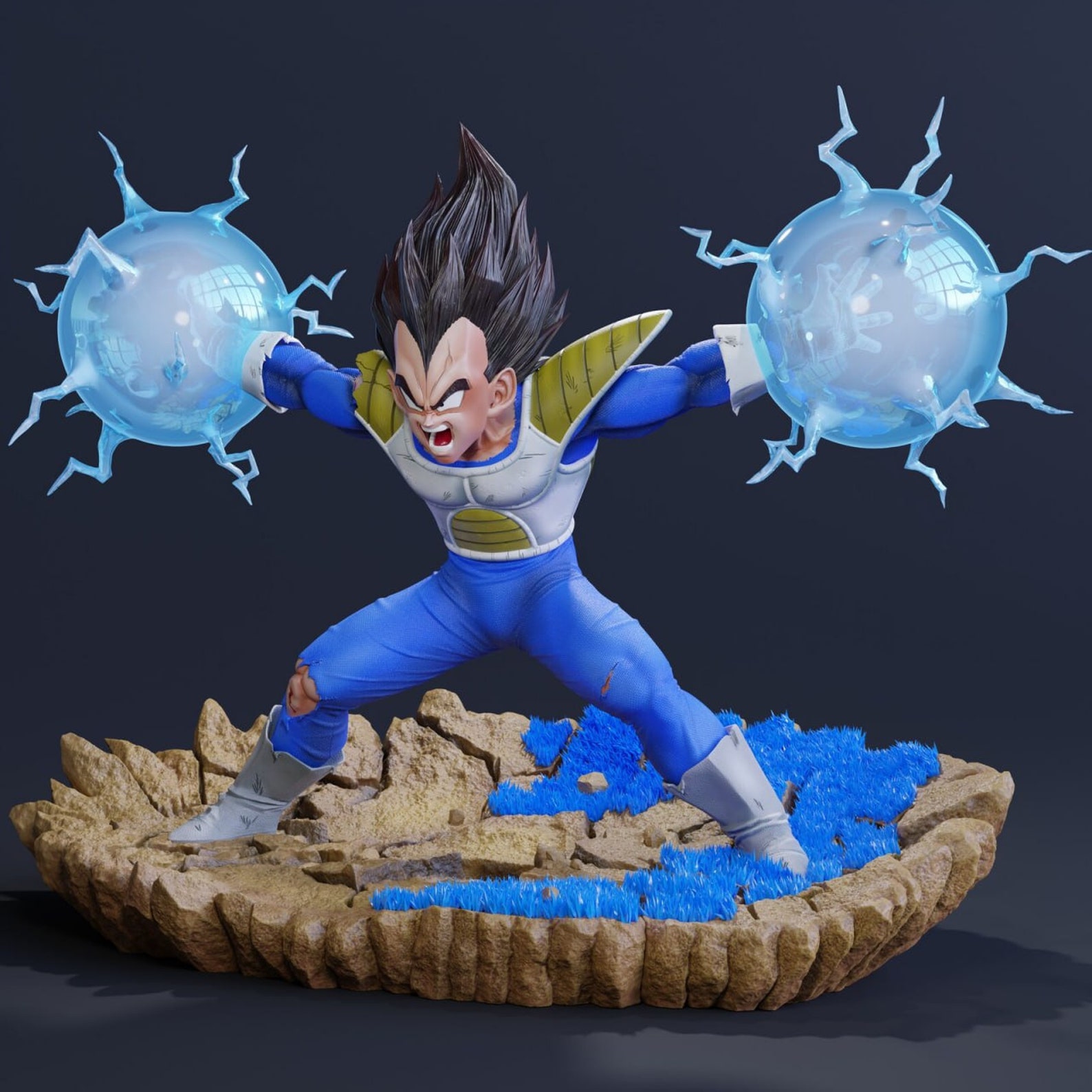 Unpainted Resin Figure Fanart Anime 31 3D Printed Figure in High ...