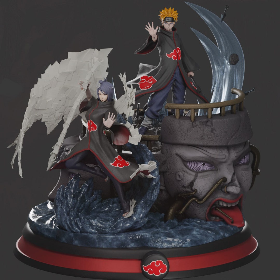 Unpainted Resin Figure Fanart Anime 100 3D Printed Figure in High ...