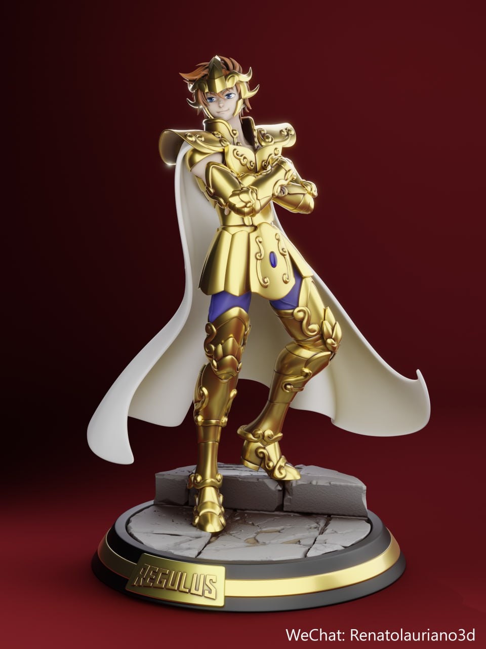 UNPAINTED Resin Figure / Fanart Regulus/ 3D Printed Figure in High ...