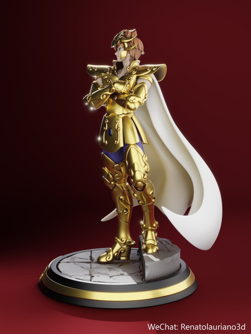 UNPAINTED Resin Figure / Fanart Regulus/ 3D Printed Figure in High ...