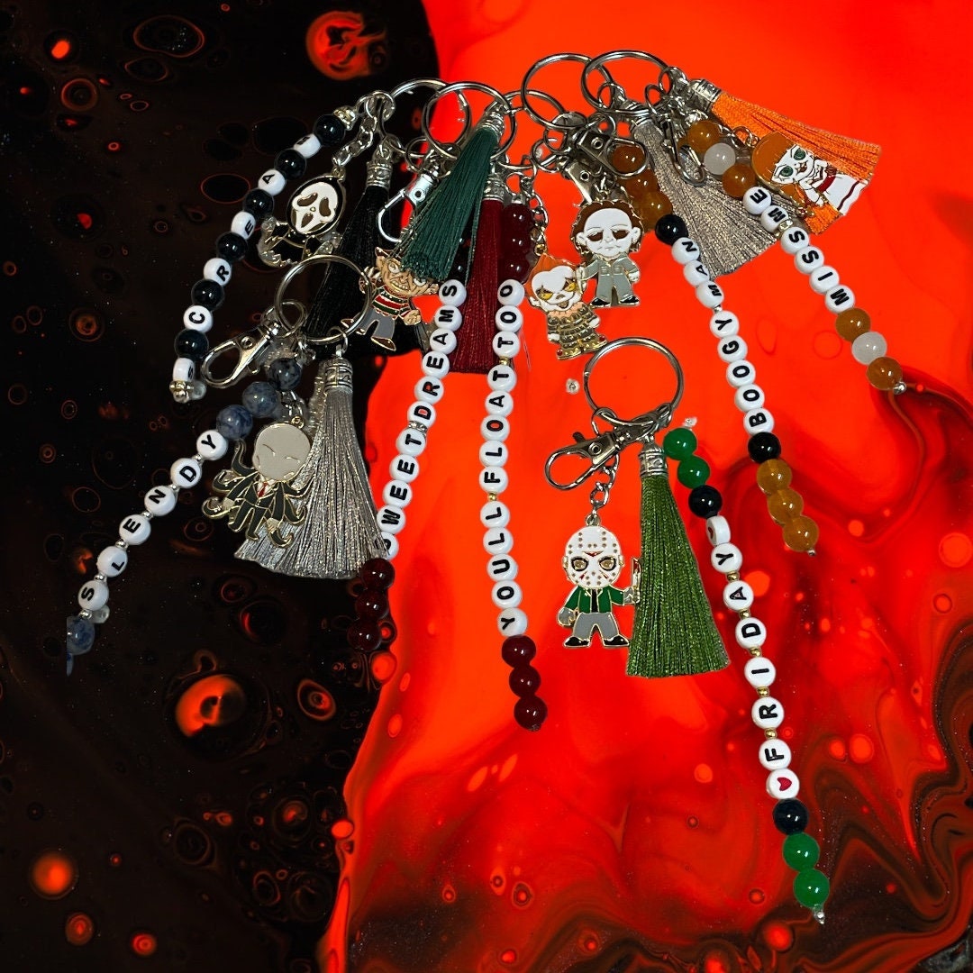 Horror Movie Keychains - Etsy