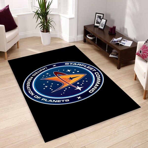 Star Trek Floor Rug - Etsy