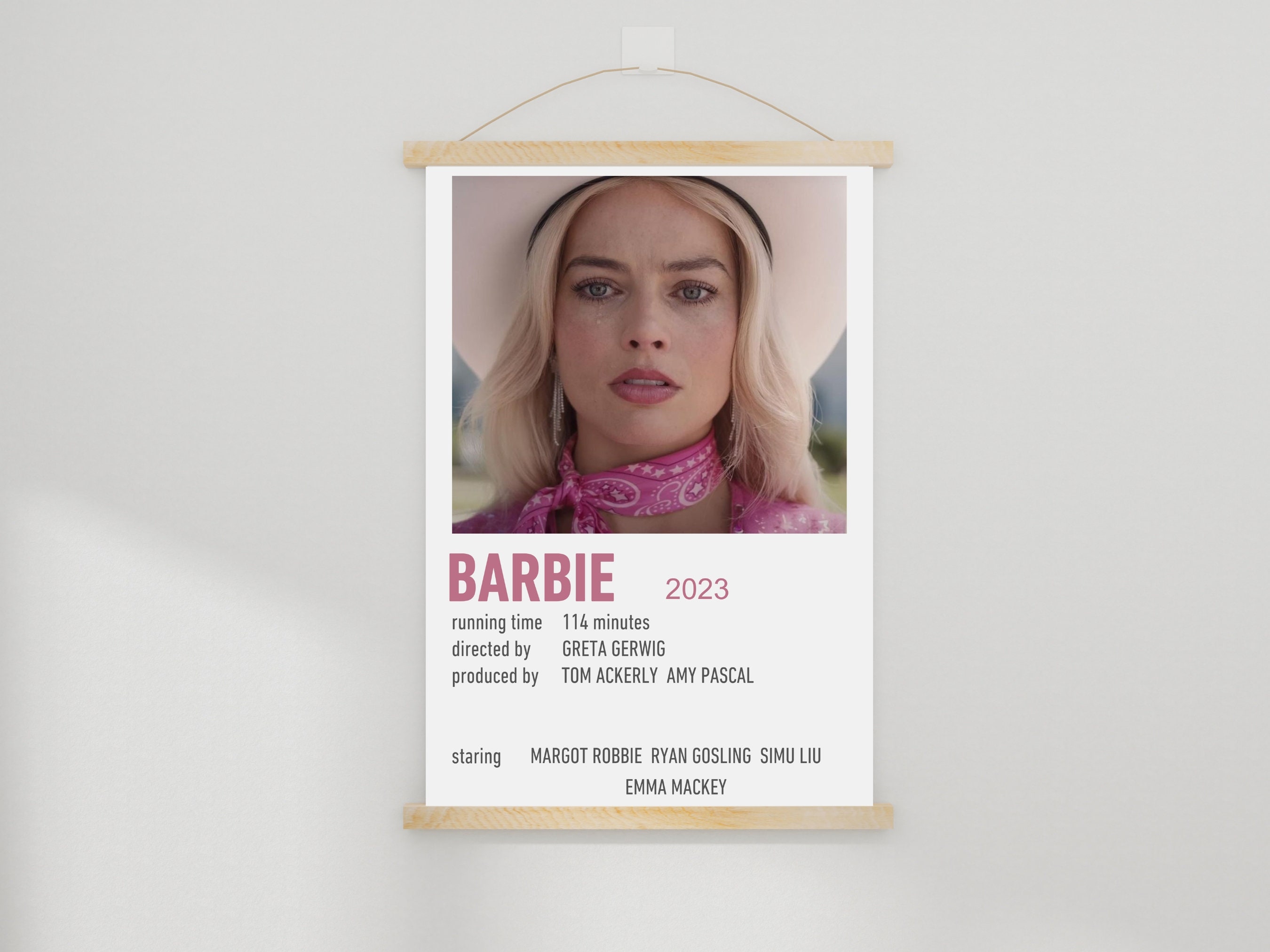 Margot Robbie | Barbie Movie 2023 Poster | Come On Let's Party Barbie