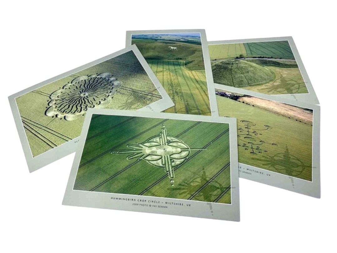 Crop Circle Post Cards - Etsy
