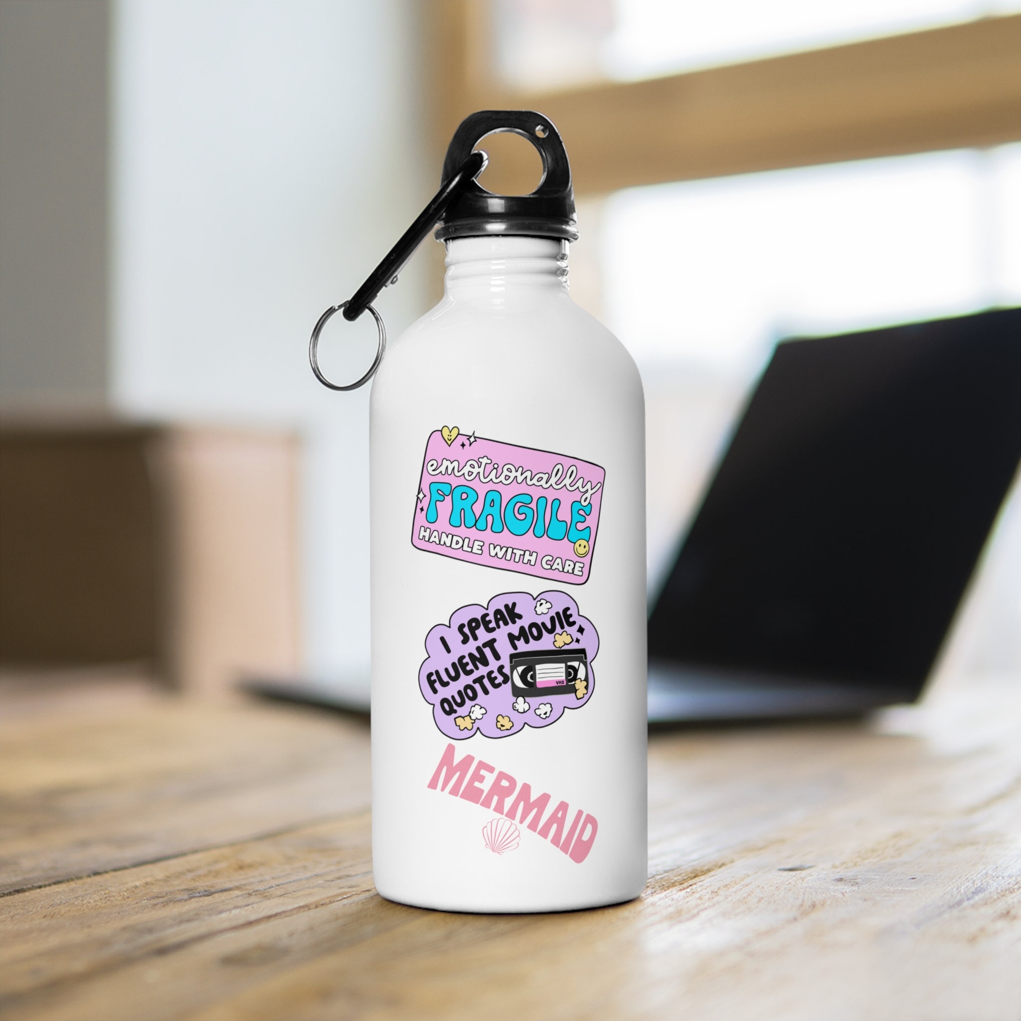 Emotionally Fragile Handle With Care Sticker, Mental Health, Fun ...