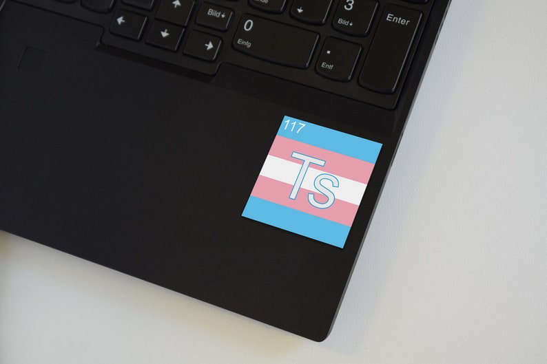 LGBTQ Trans Sticker Trans Pride Sticker Be Proud Science Sticker ...