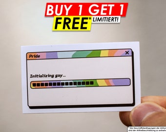 LGBTQ Lesbian Pride Sticker Be Proud Code Queer Gay Developer - Etsy