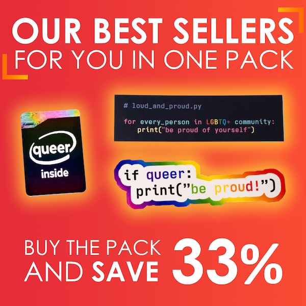 Gay Pride Computer Stickers - Etsy