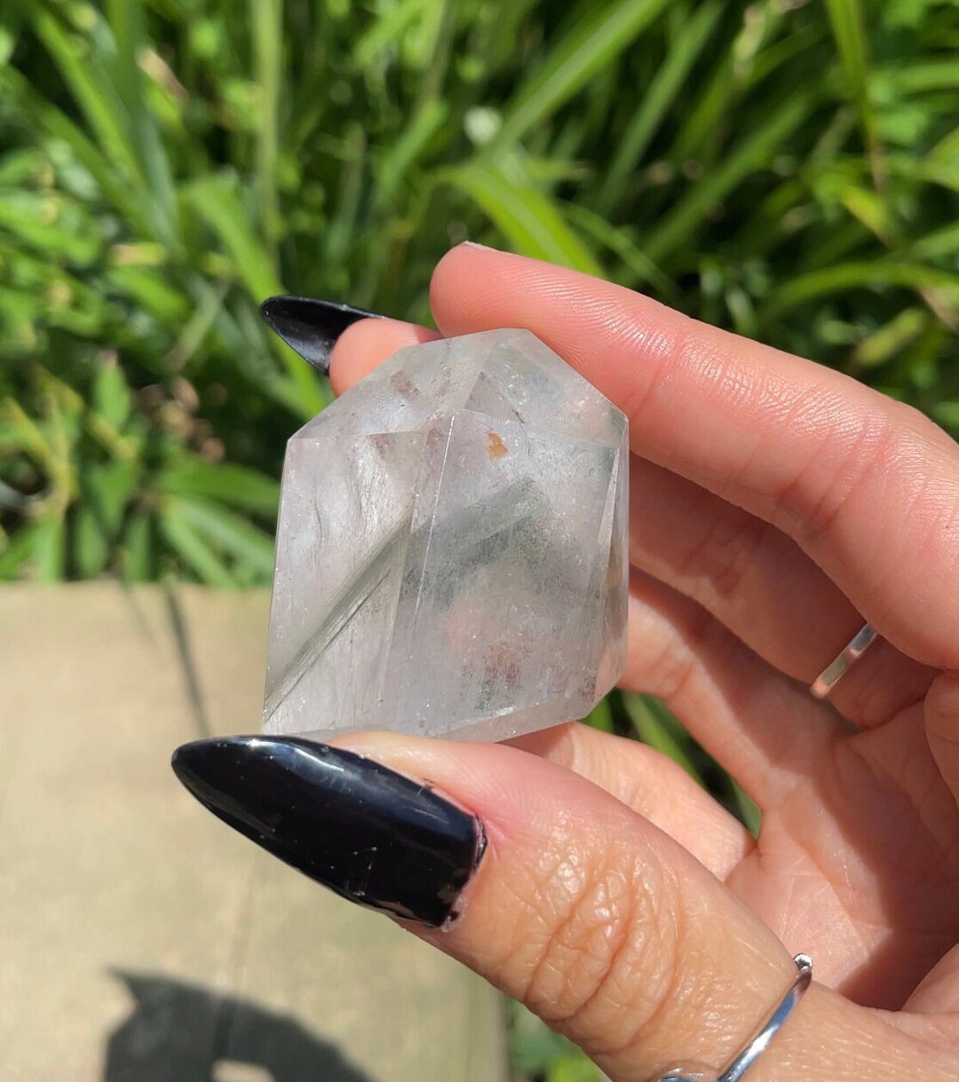 Garden Quartz Freeform Stunning Lodalite Crystal - Etsy