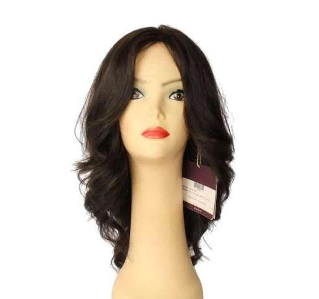 Freeda Virgin European Human Hair Katrina Long Dark Brown Multi ...