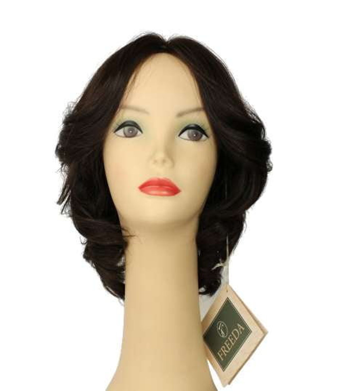 Freeda Virgin European Human Hair Shlomit Dark Brown With Red ...