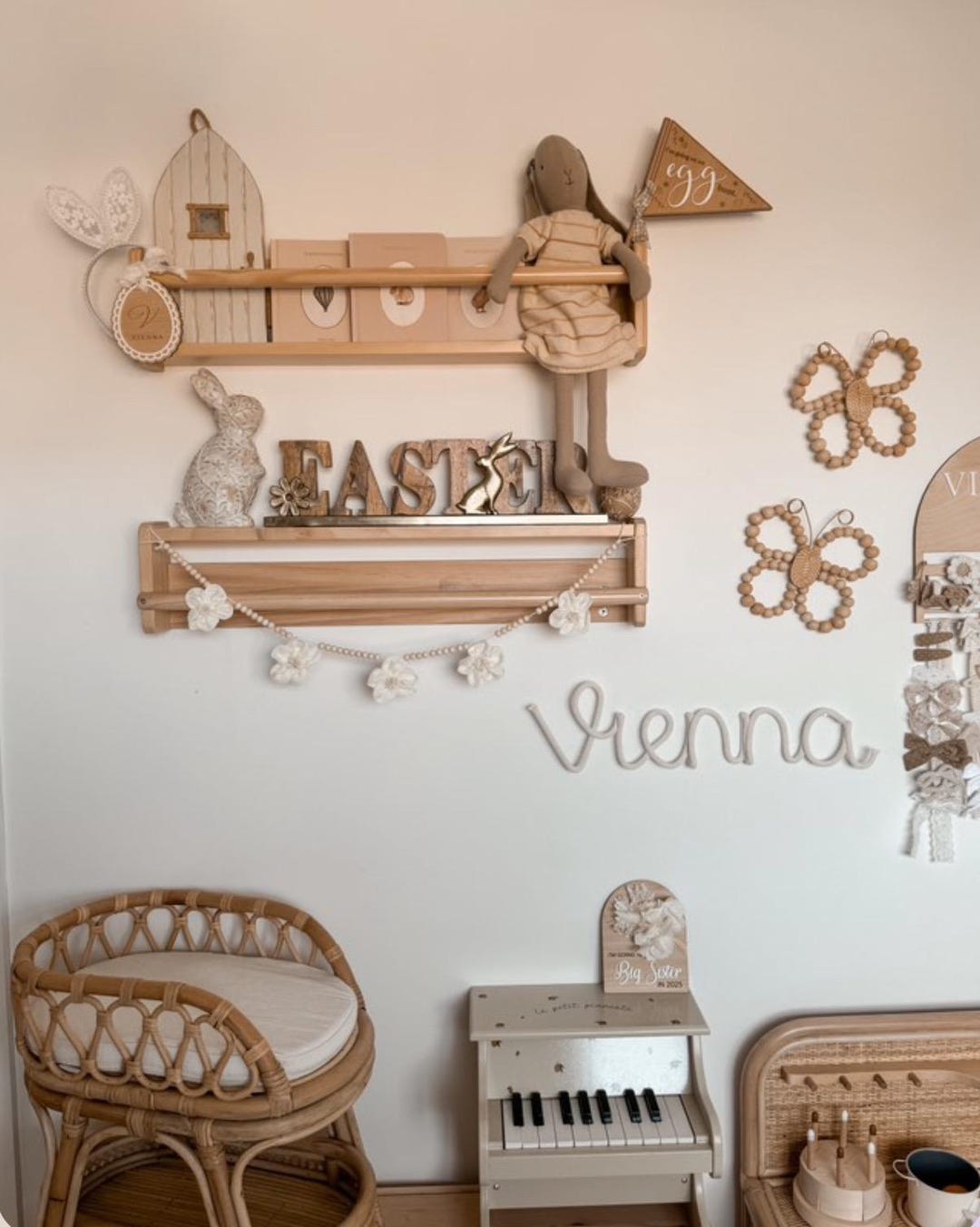 Personalised Kids Name Decor, Name Sign Wall Decor, Kids Room Wall Sign ...