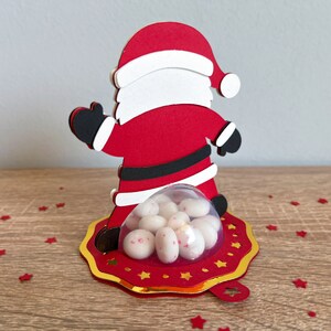 Christmas Candy Dome Svg Bundle, Santa Candy Dome Svg, Mrs Claus Candy ...