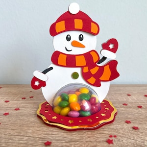 Christmas Candy Dome Bundle, Christmas Candy Holder Svg Cut Files ...