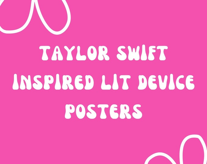 Literary Device Classroom Posters Taylor Swift Inspired - Etsy