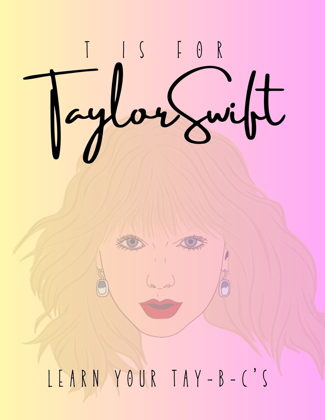 Taylor Swift ABC Book - Etsy