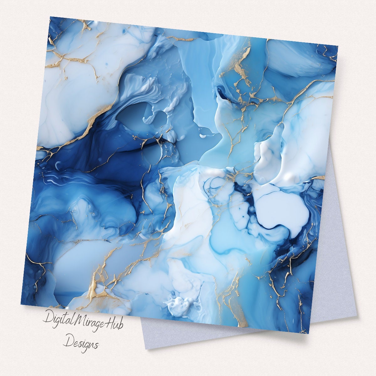 Blue Marble Tumbler Design, 20oz Seamless Skinny Tumbler Sublimation ...