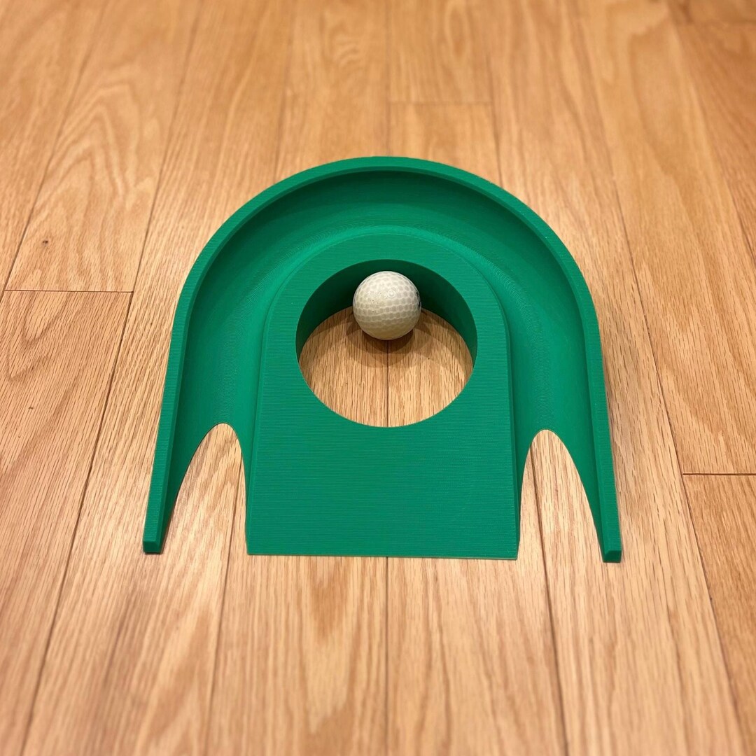 Golf Hole Putting Green - Standard Size With Ball Return - Etsy