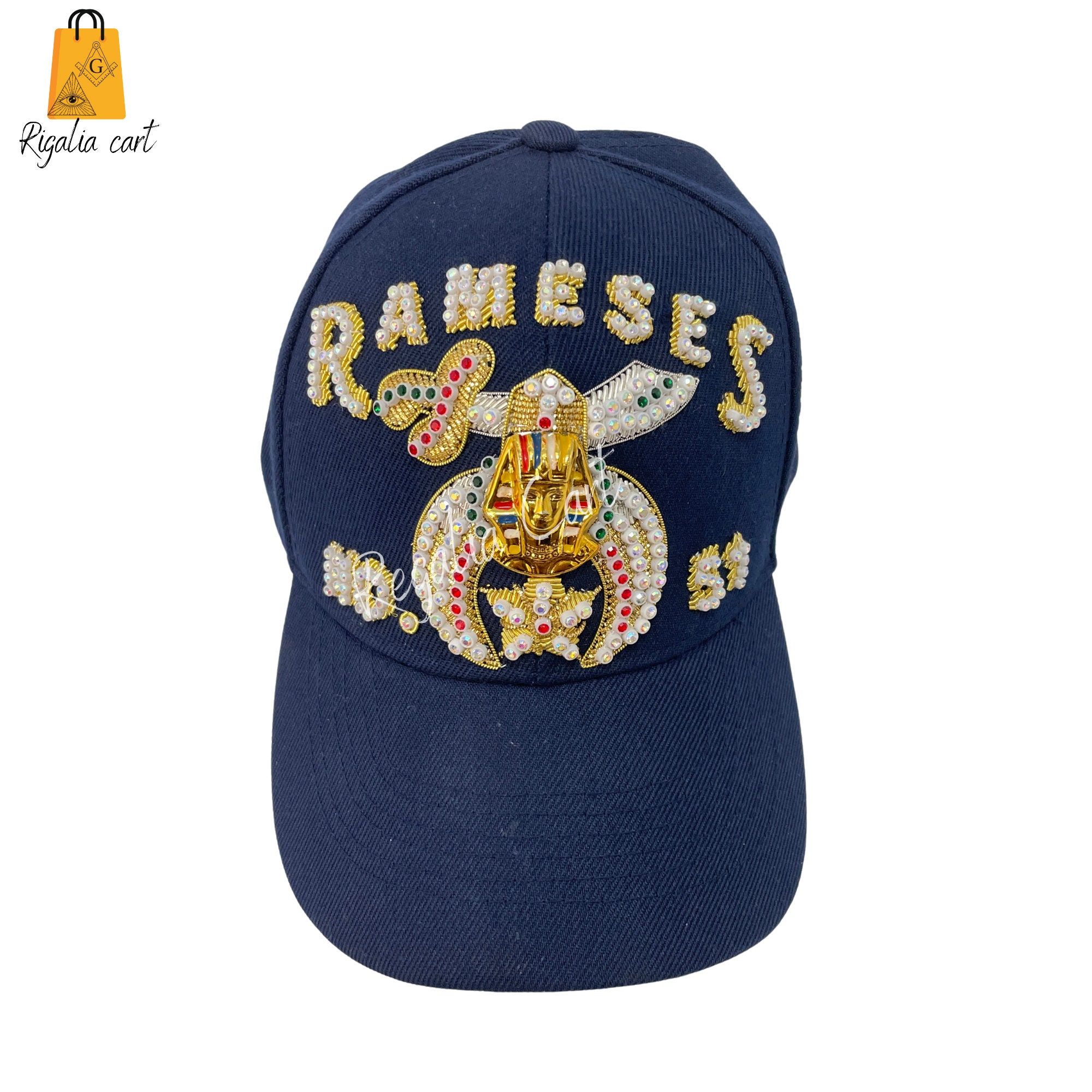 Shriner Cap, Masonic Shriners Hat All Colors Hand Embroidered Baseball ...