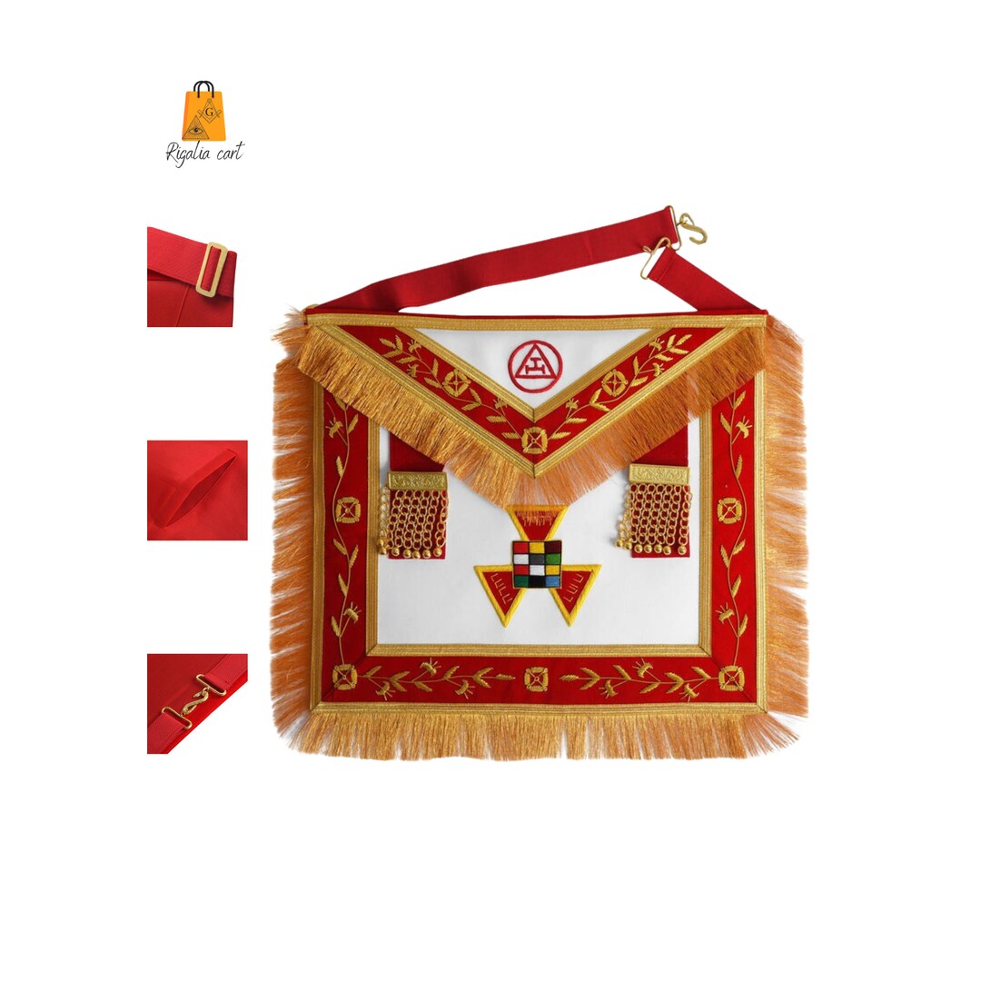 Masonic Past High Priest Royal Arch Chapter Velvet With Fringe Tassels ...