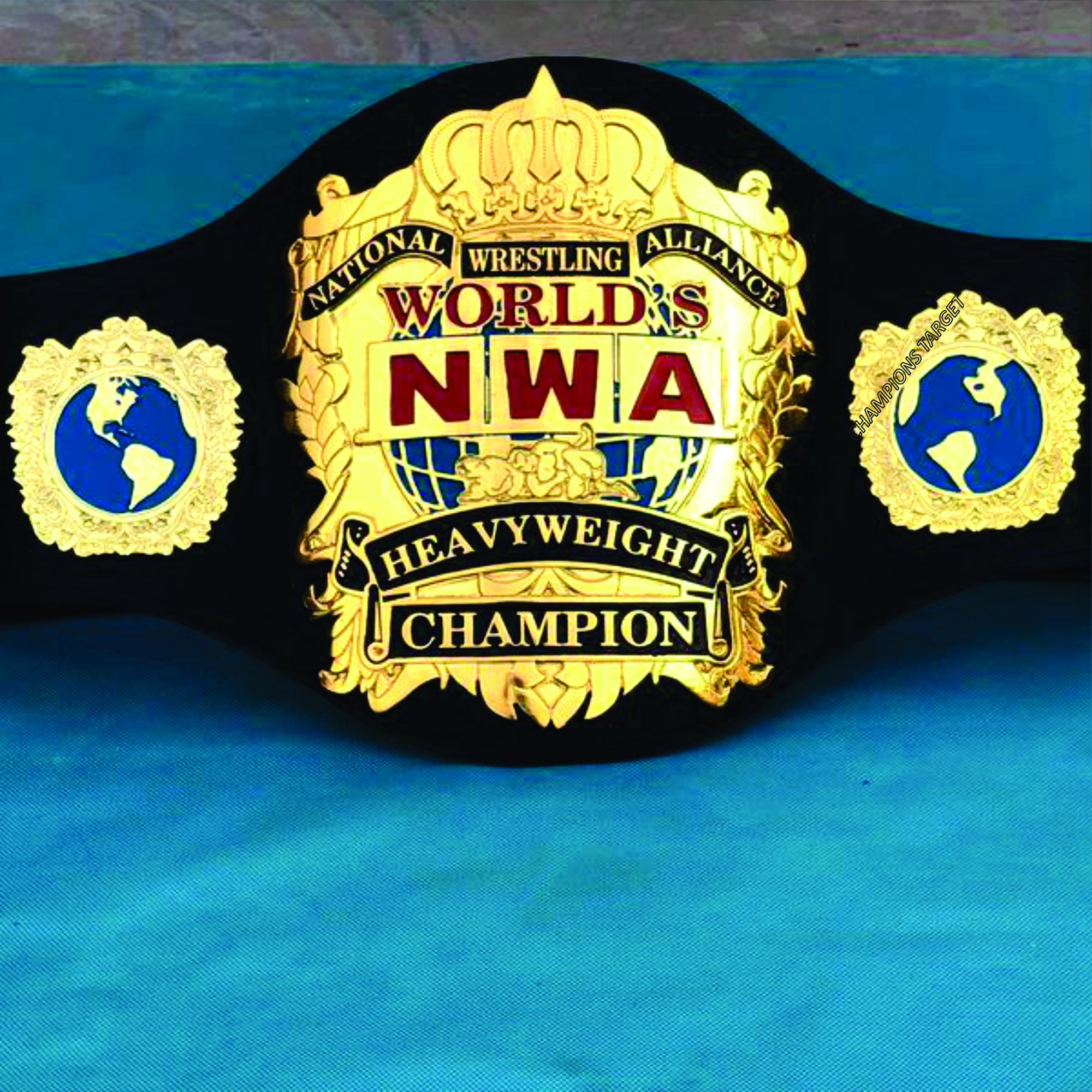 NWA World Heavyweight Champion Belt, National Wrestling Alliance ...