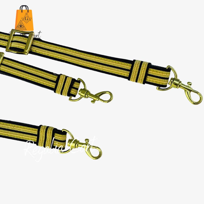 Knights Templar Sword Belts, Masonic Templar Past Grand Commander Black ...
