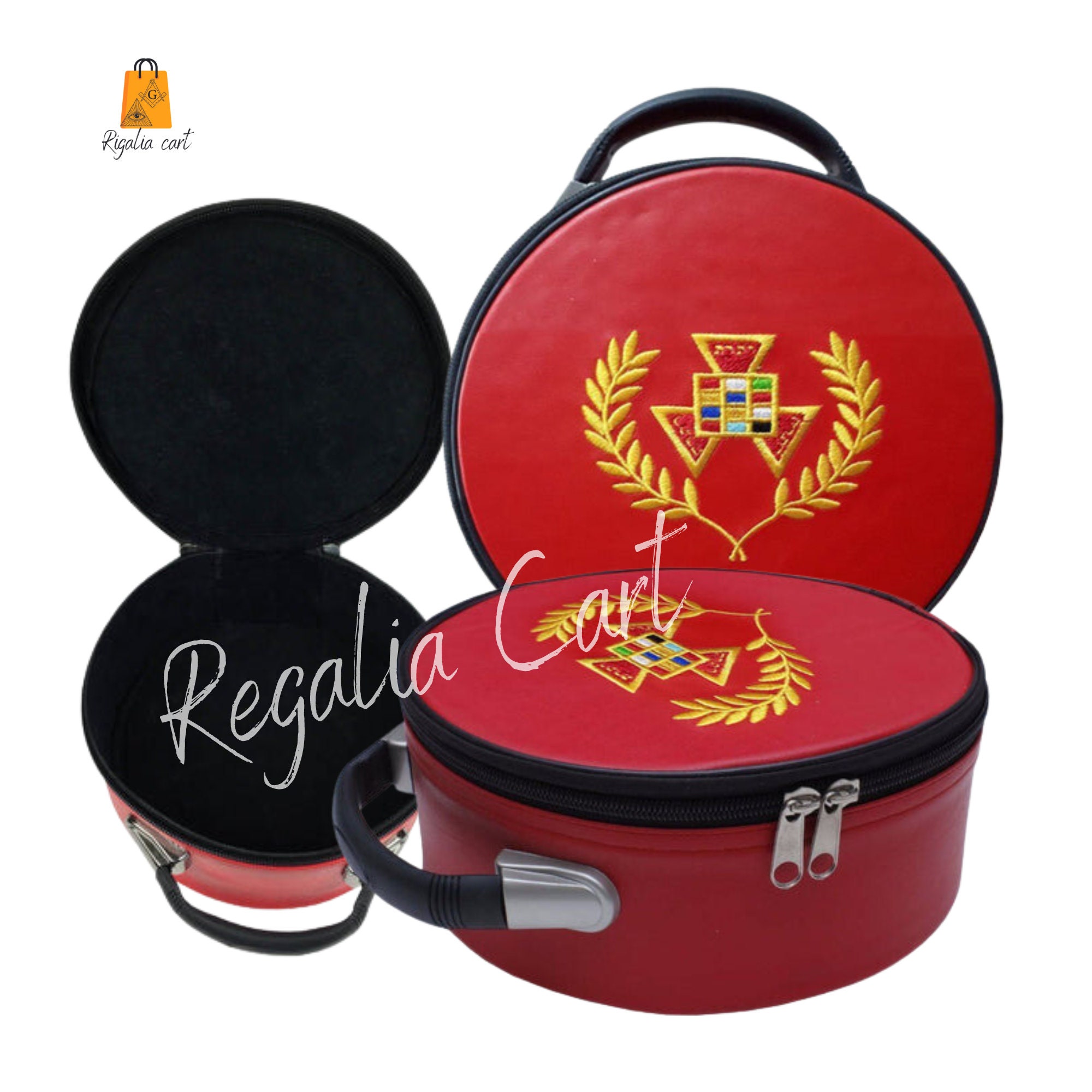 Past Grand High Priest Royal Arch Chapter Crown Cap Case Red - Etsy