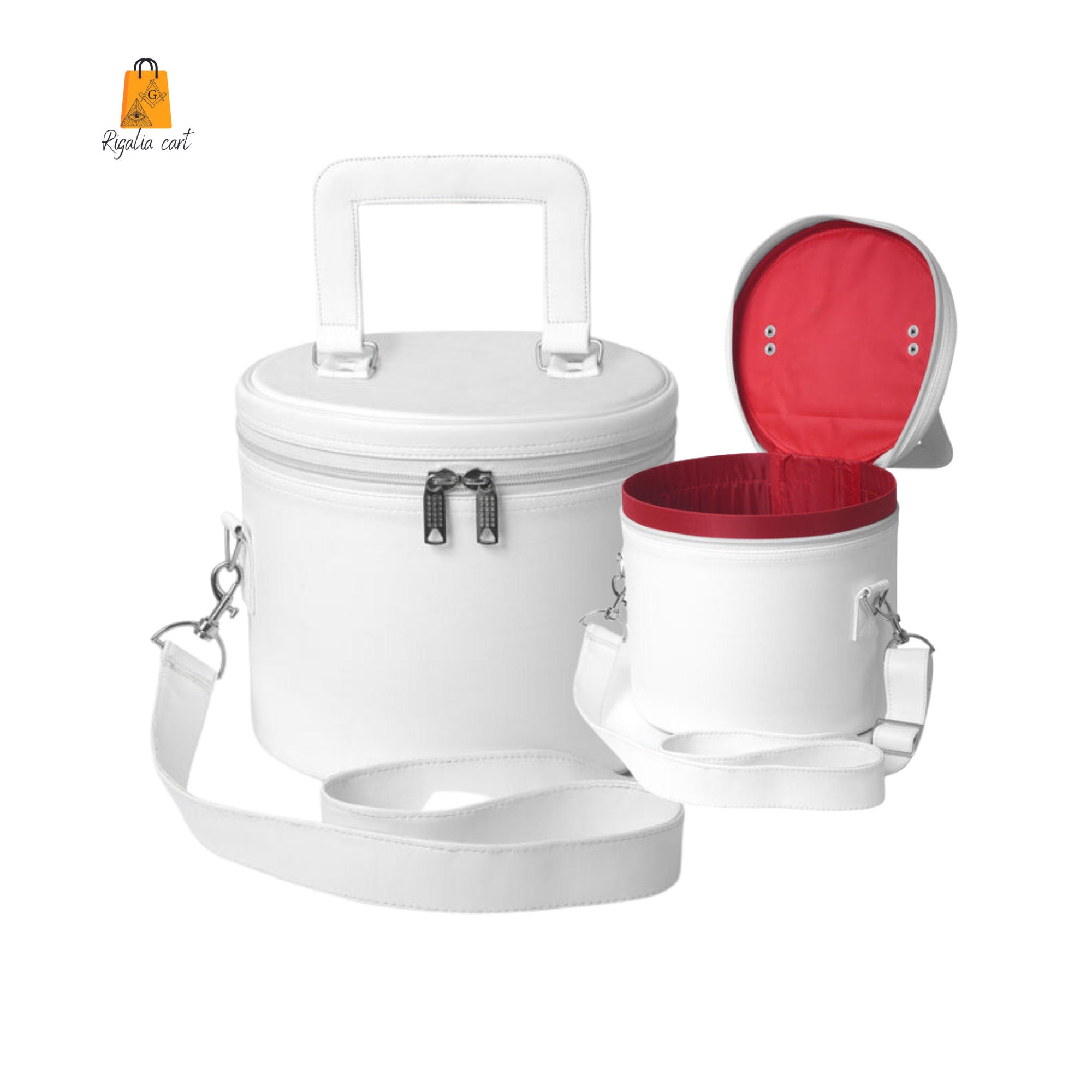 Masonic Crown, Fez, Cap Case 18'' Strap for Hanging on Shoulder Best ...