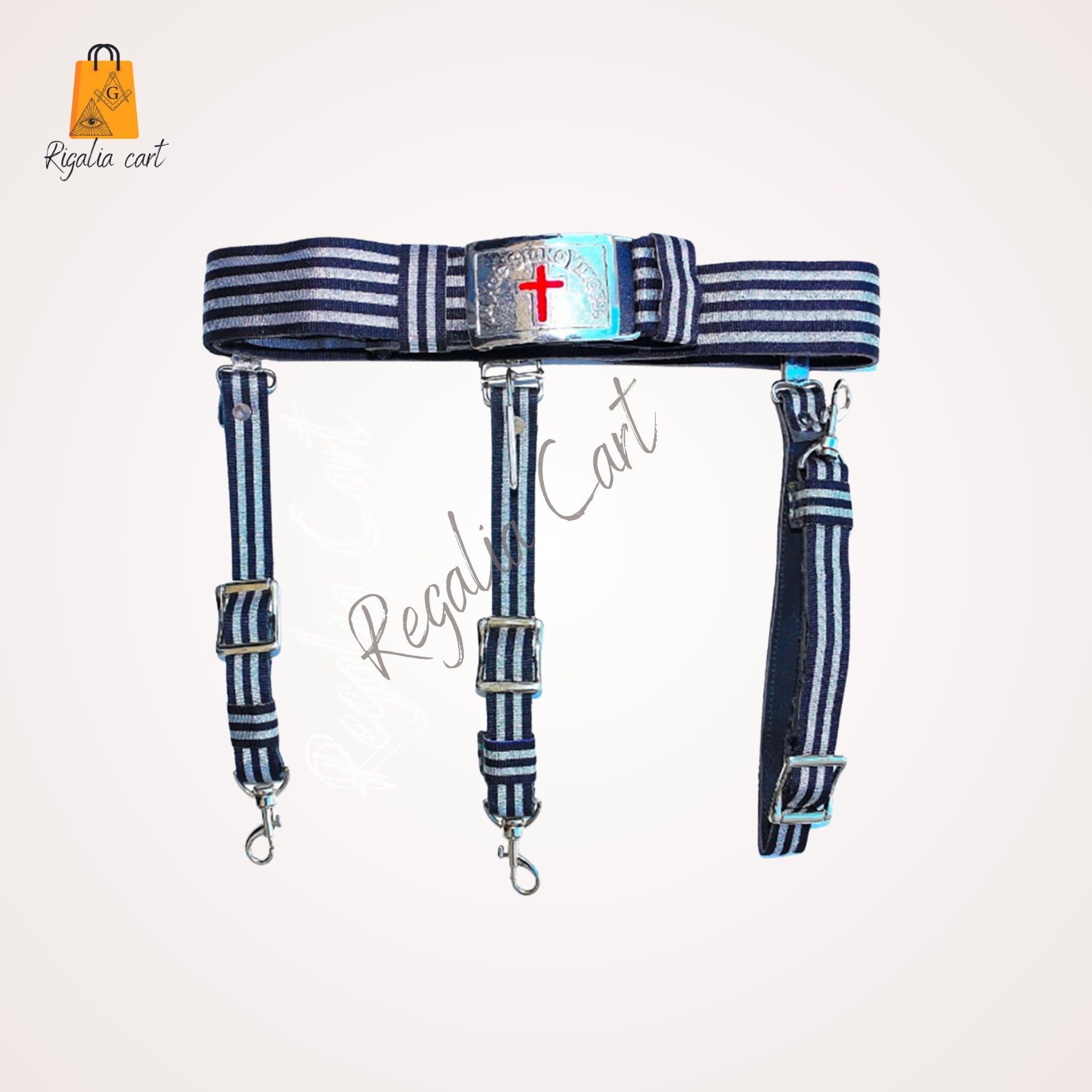 Masonic Knight Templar Past Commander Black & Silver Regalia - Etsy