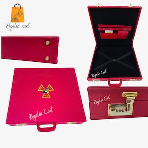 Royal Arch Briefcase, Masonic Regalia Royal Arch Apron Case, Masonic ...