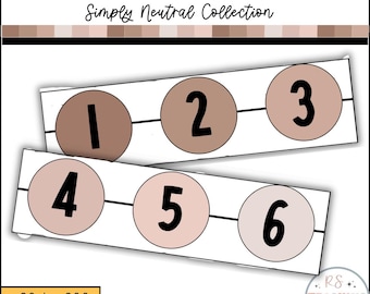 Math Integer Printable - Classroom Resources - Number Line Handouts - Etsy