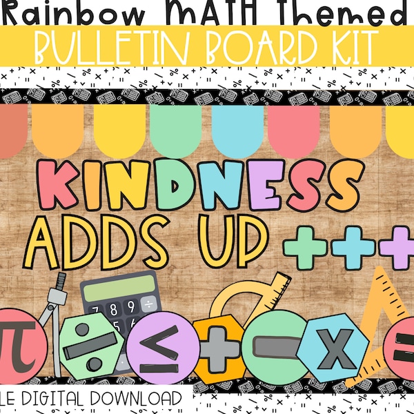 Math Door Decor - Etsy