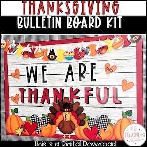 Holiday Bulletin Board Kit: Seasonal Classroom Decor (digital Download ...