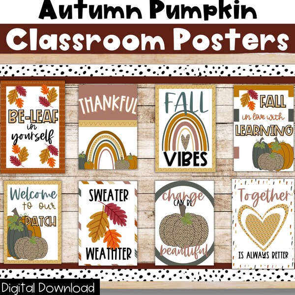 Fall Decorations - Etsy