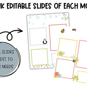 School Newsletter Template Bundle, 12 Months of Newsletter Templates ...